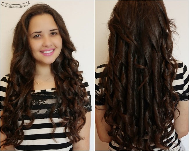Menina Moça: Tutorial: Como enrolar o cabelo com babyliss + dicas!