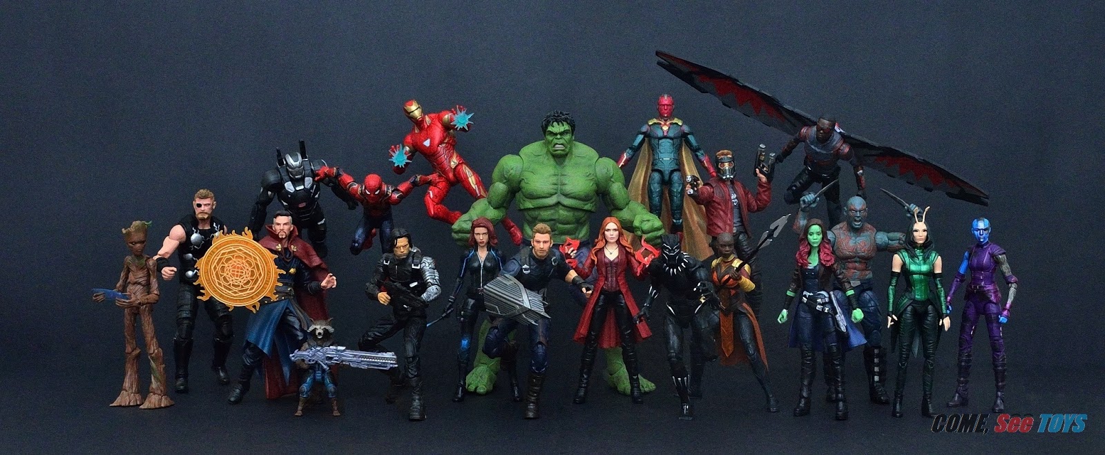 Come, See Toys: 10 Years of Marvel Cinematic Universe Figures (Hasbro)