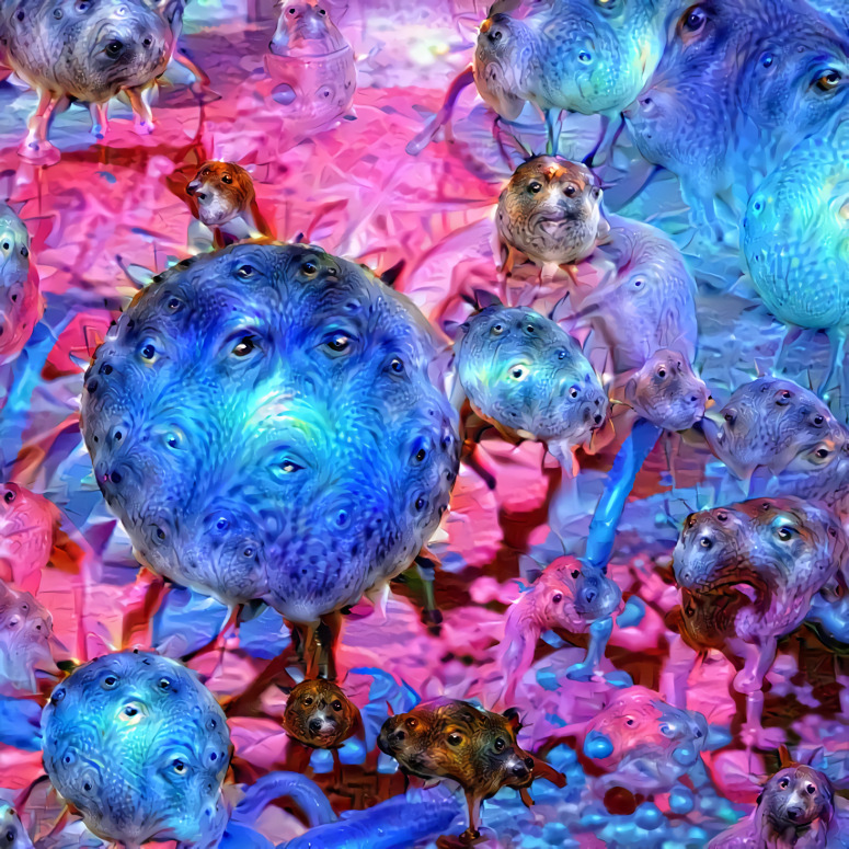 Mulewings: Deep Dream AI Art