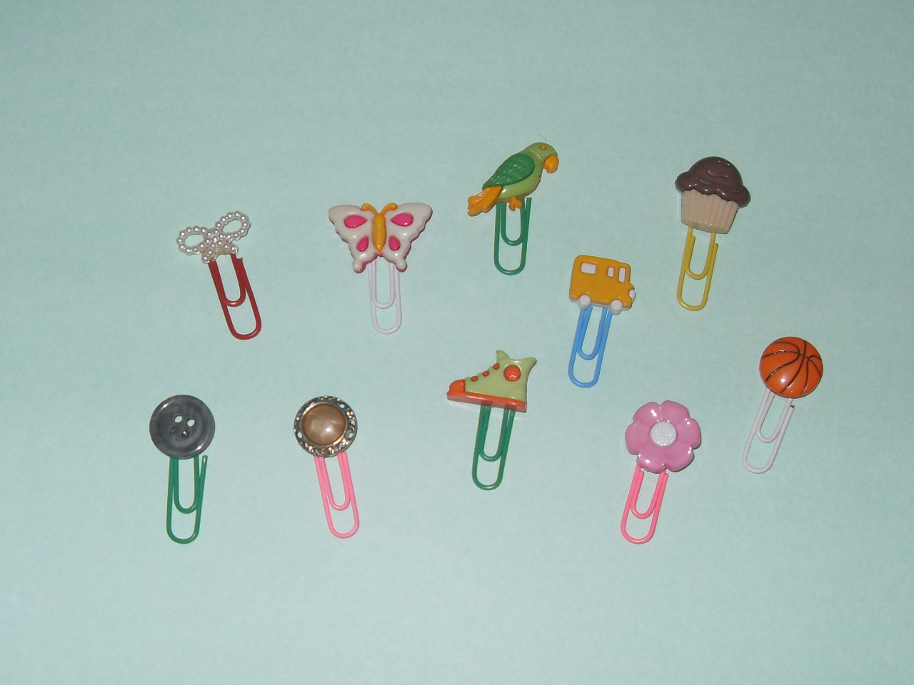 Teca e filha artes: Clips decorados