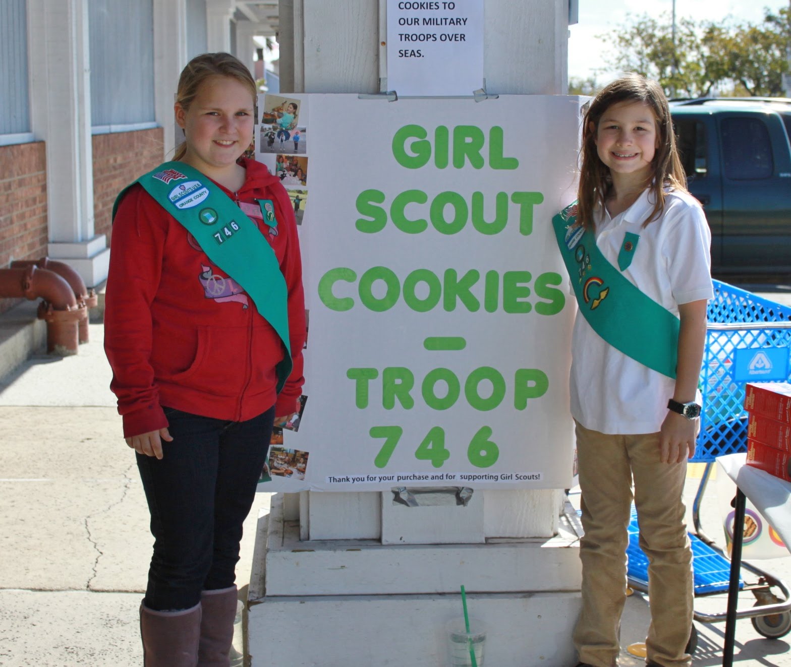 HUNTINGTON BEACH GIRL SCOUT TROOP 746: WELCOME OUR TWO NEWEST GIRL ...