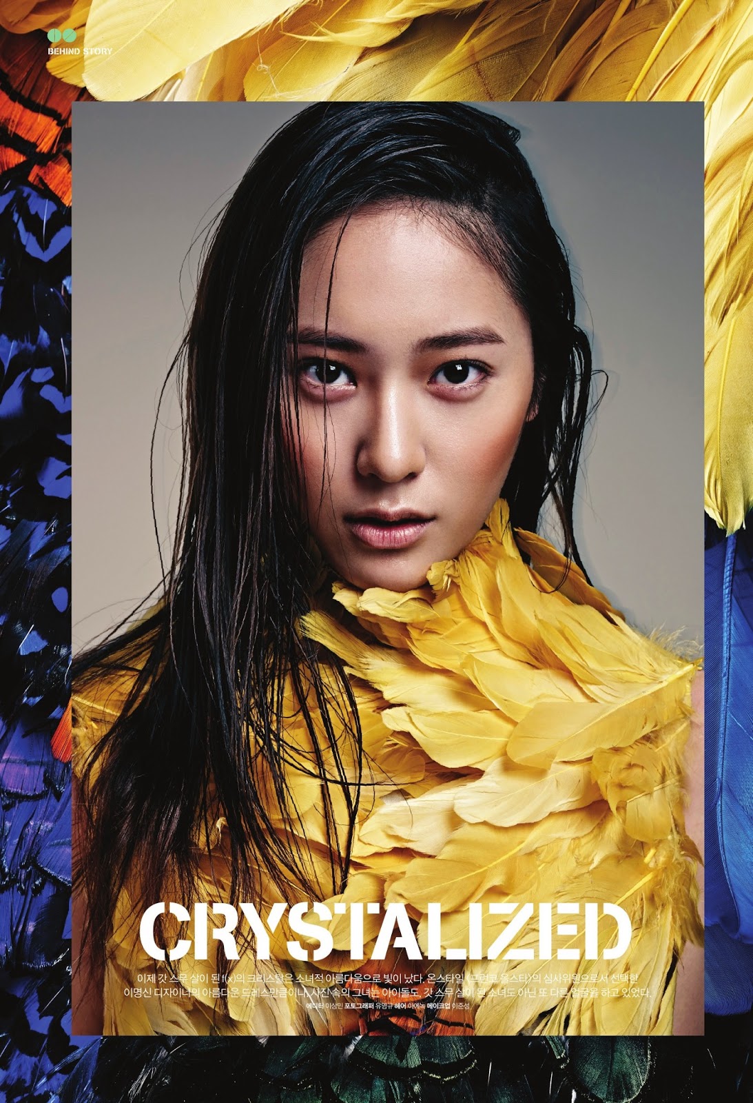 Krystal 1st look сэтгүүлд – F(x) Mongolian First Fan Blog