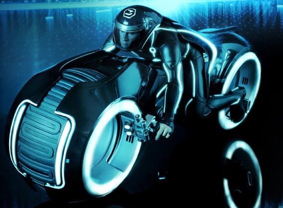Just A Car Guy: Tron Legacy artwork, by artist Daniel Simon