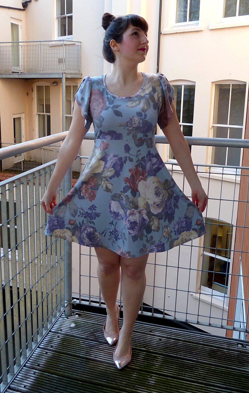 Dixie DIY Ballet Dress in chintzy floral - A Stitching Odyssey