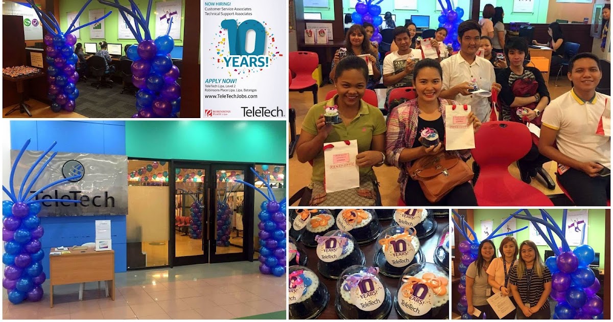 Lipa Status: TeleTech Is Celebrating 10 Years In Lipa City