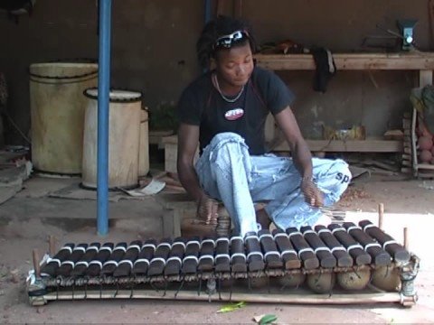 Tainan DIY - Sept 2013: DIY Balafon 巴拉風; calabash 葫蘆; DIY dremel tools