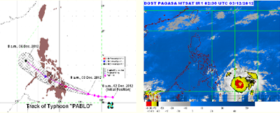 Typhoon Pablo Update: PAGASA raises Storm Signal for VISMIN