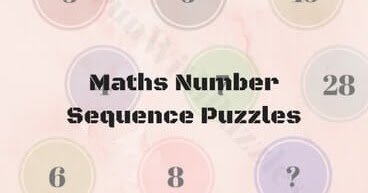 Maths Number Sequence Puzzles with Answers