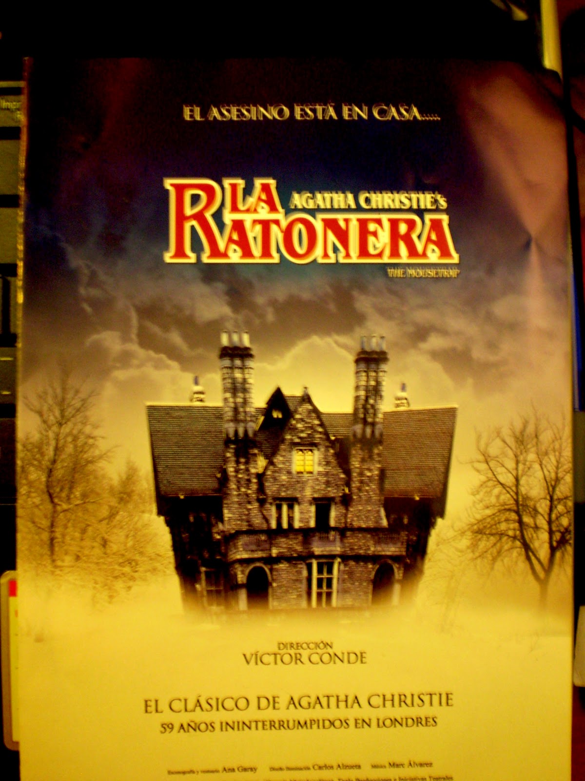 Ofe y sus cosas: La Ratonera---Agatha Christie's---Auditori La Nucía