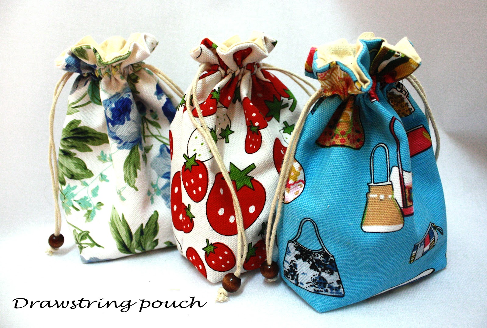 Drawstring pouch aka uncang - Story of Health & Beauty