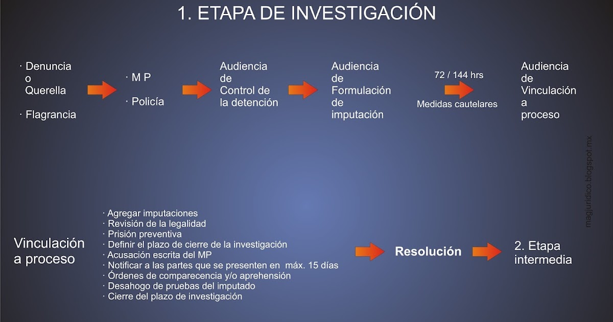 Etapas De Un Juicio Penal
