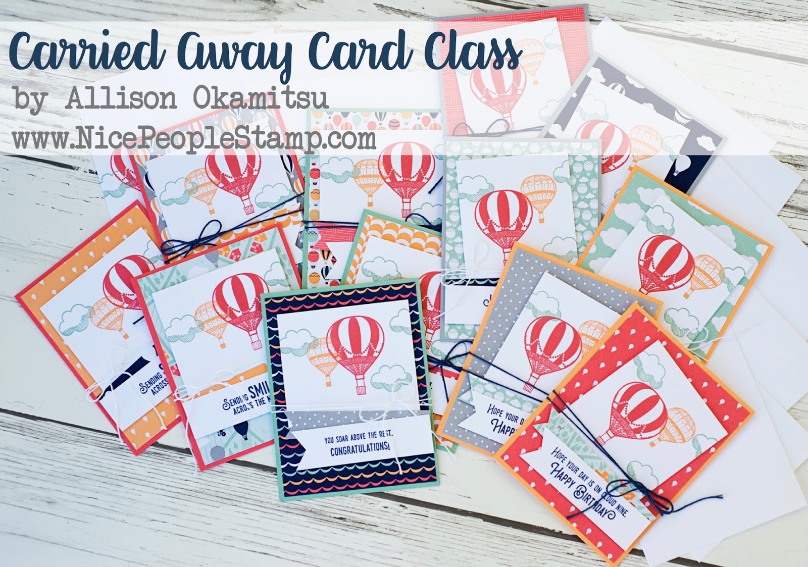 Carried Away Card Class