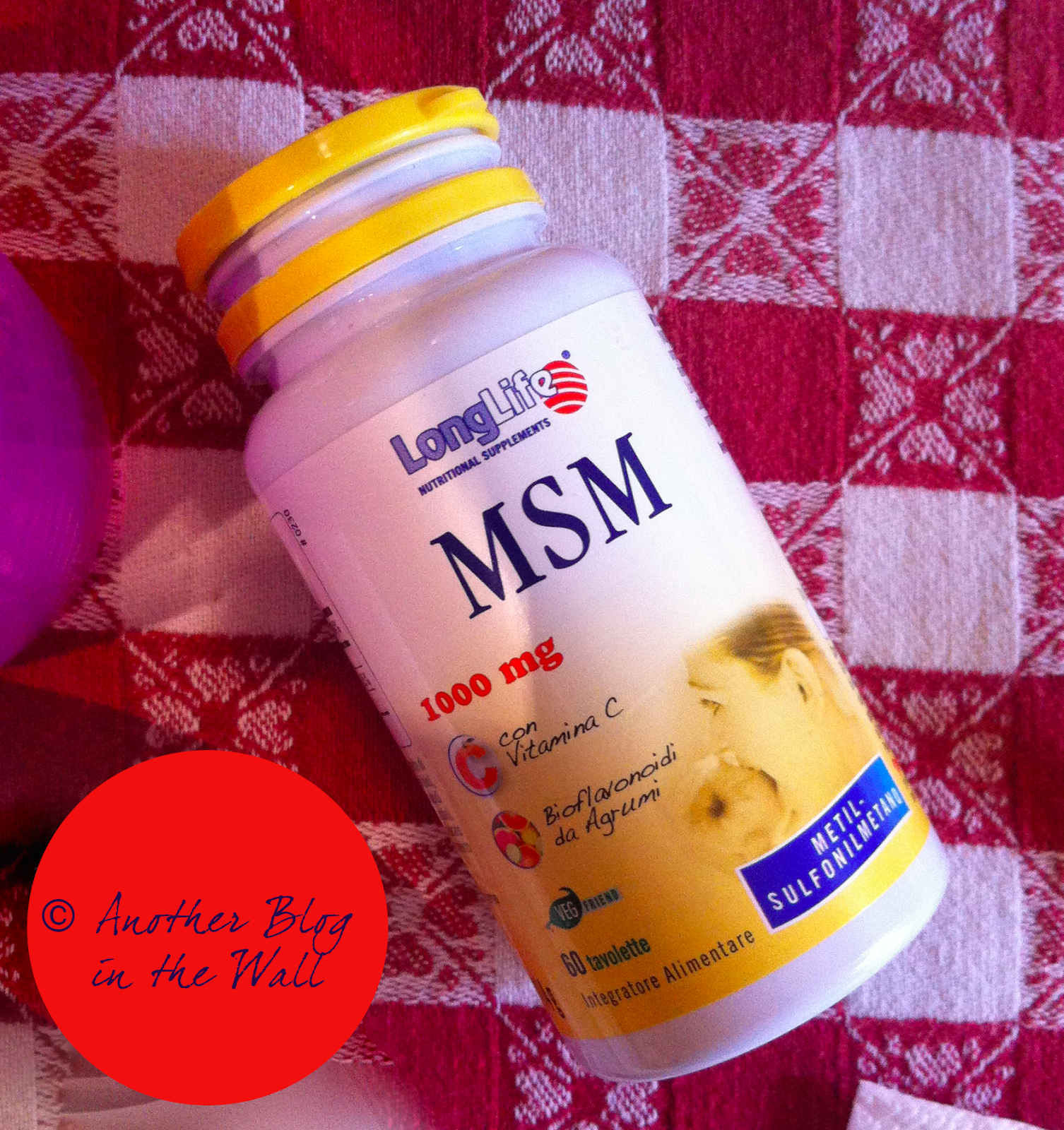 Another Blog in the Wall: [Review] MSM, Integratore alimentare ...