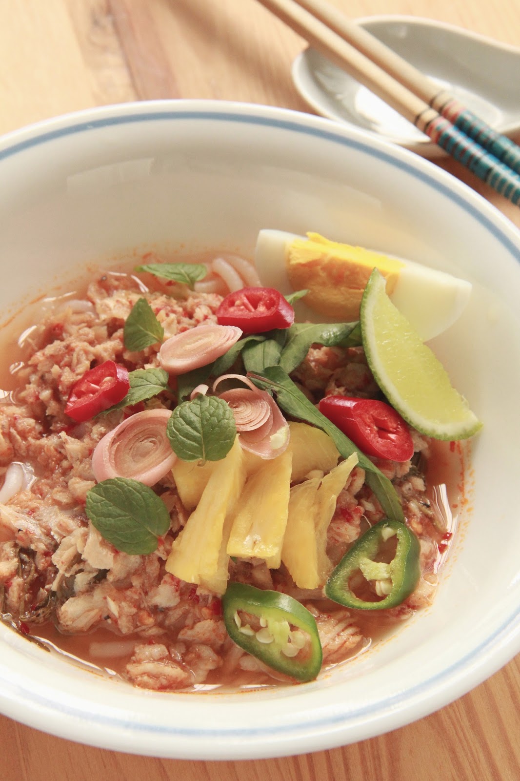 BitterSweetSpicy: Truely Homemade Asam Laksa