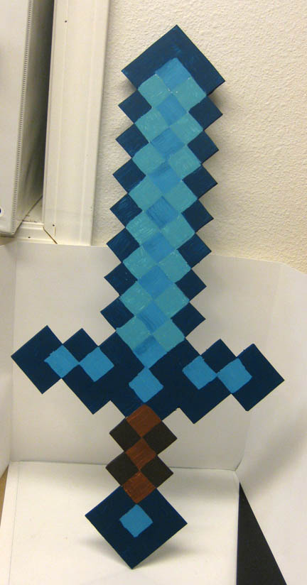DebDuzScrappin: Gift - Minecraft Sword