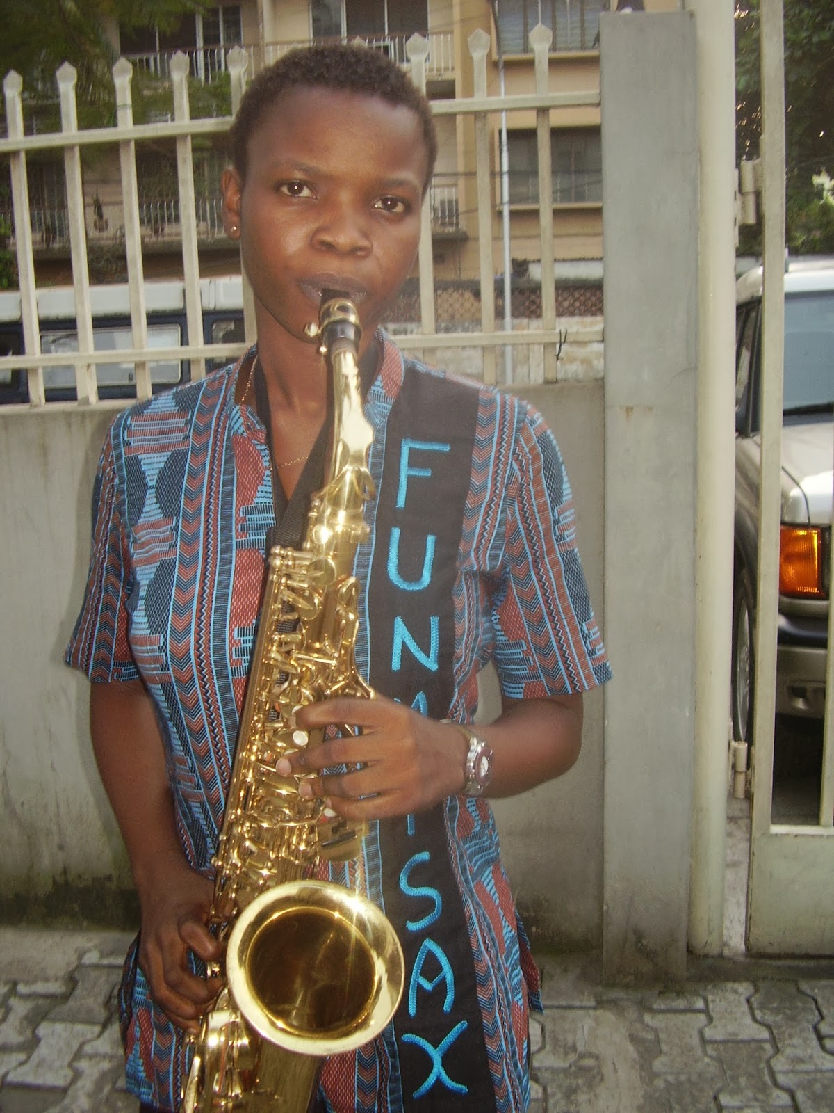 Welcome to Ada Dike's Blog: Playing sax began like a dream -Funmi Sax