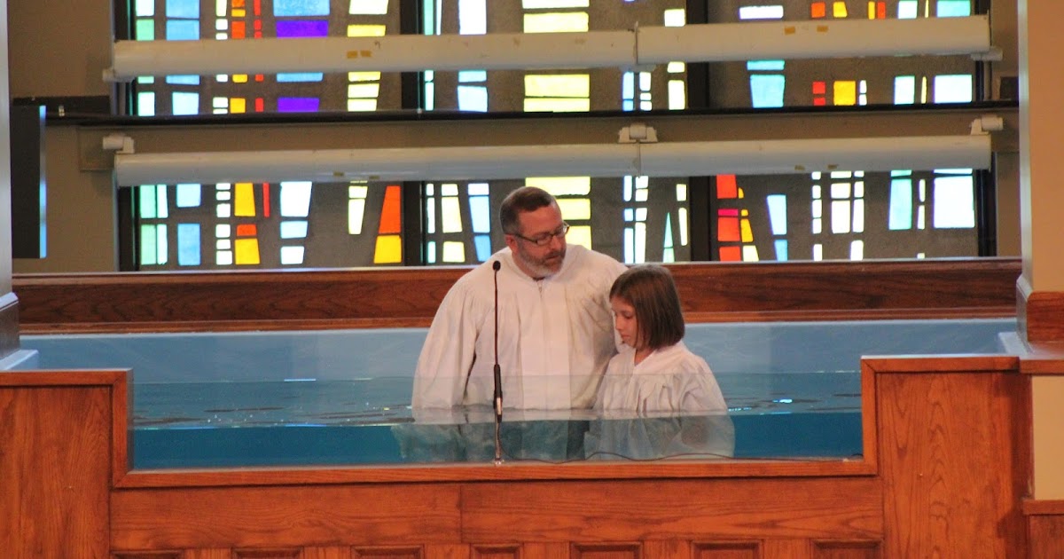The Finn Family: Georgia's baptism