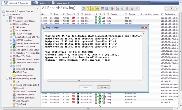 My Check Point CCSA Journal: Check Point SmartView Tracker