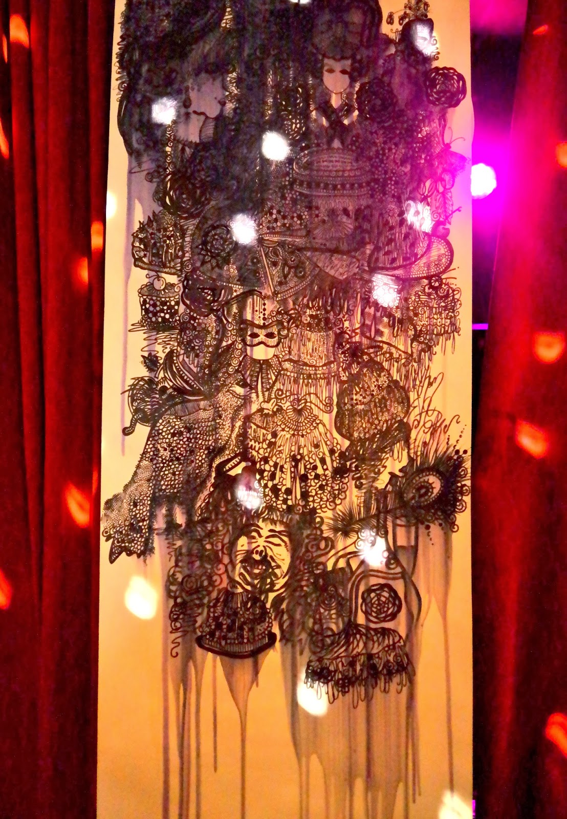 Jiwon Oh Display Mural Illustration: Immersive Theatre Set Design ...