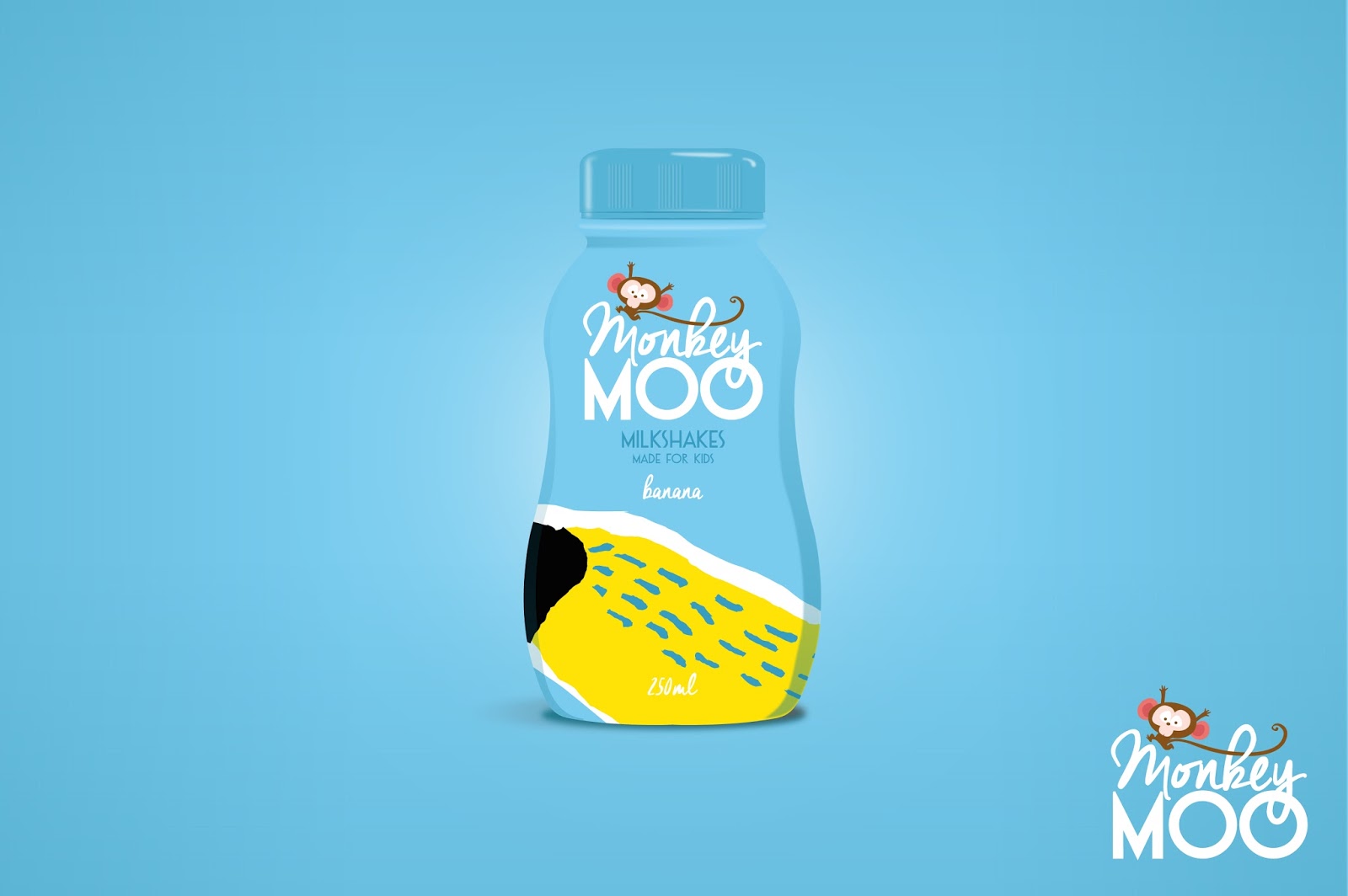 Monkey Moo Milkshakes (Concept) – Packaging Of The World