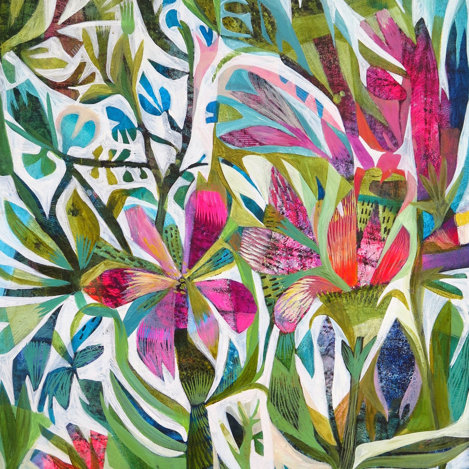 Este's Blog: Paintings as Textile Designs