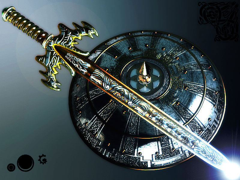 Drakóntinos RPG: Componentes de uma espada