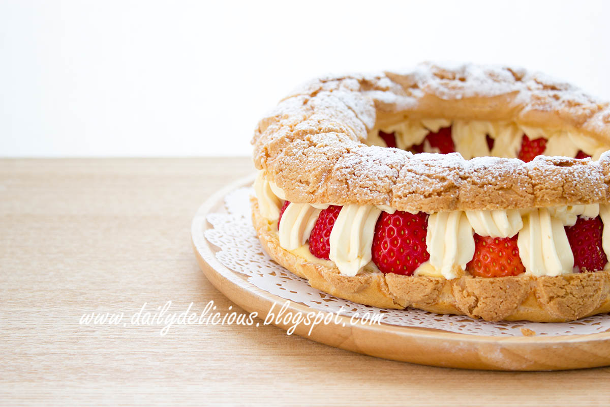 dailydelicious thai: Frasier Choux: ชูวร์สตรอเบอรี่ บัตเตอร์ครีม ...