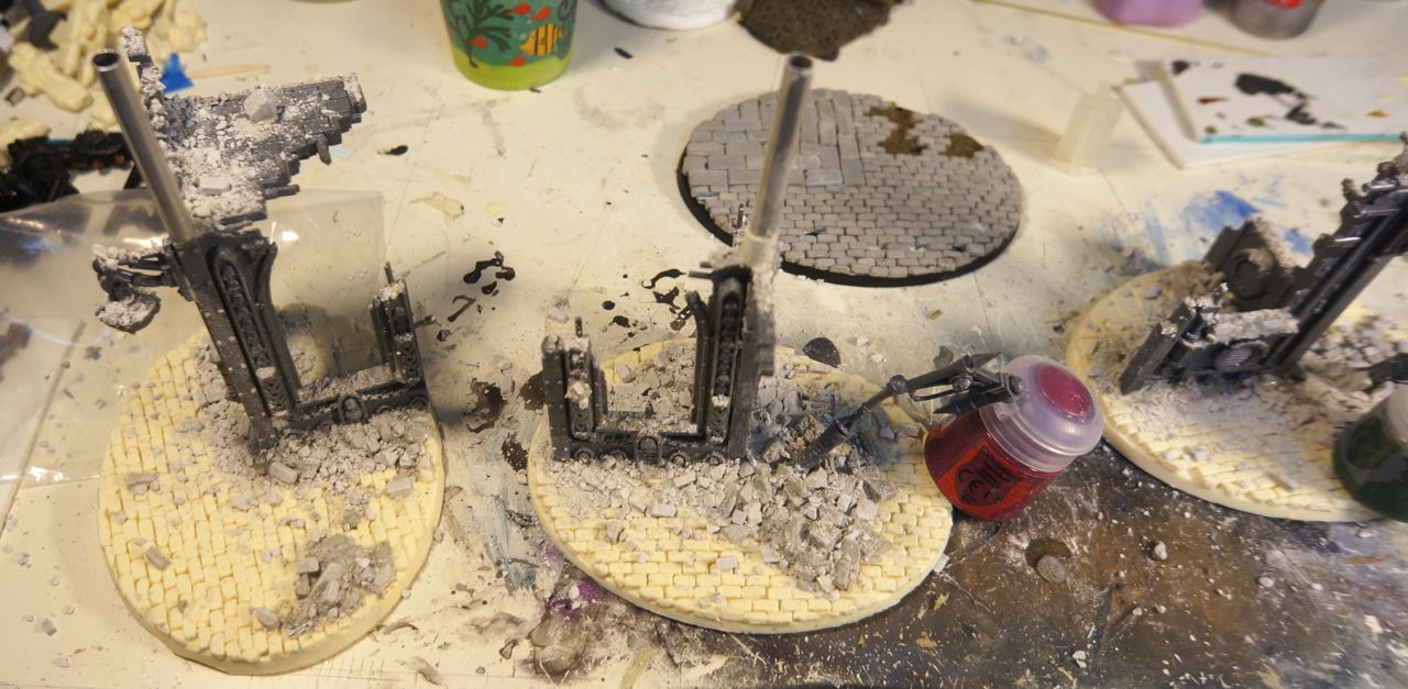 40k Hobby Blog: Custom Resin Flying Base