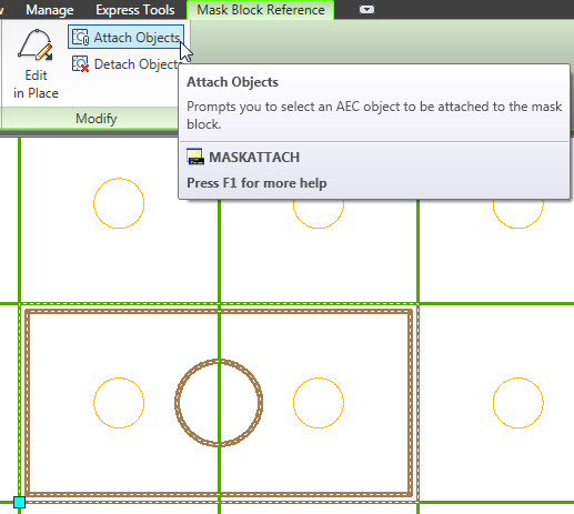 The Architect's Desktop: ACA Ceiling Grids: Mask Blocks