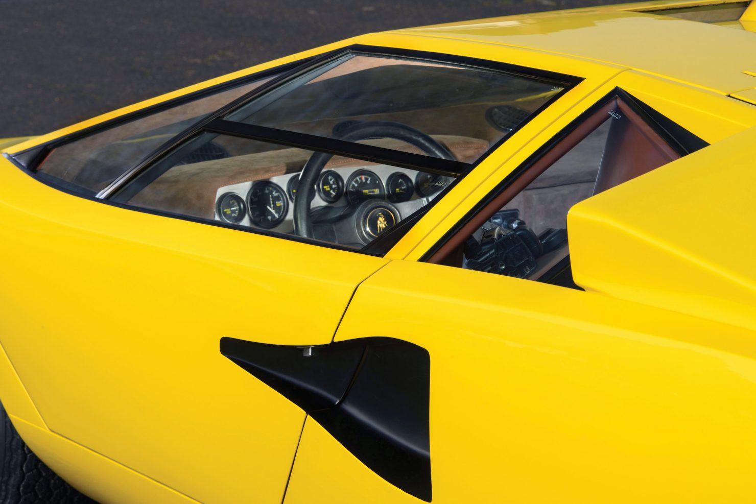 MUSCLE CAR COLLECTION : The Yellow 1971 Lamborghini Countach LP400 ...