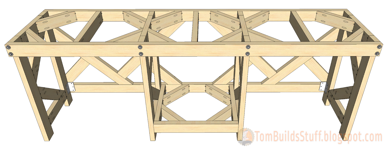 Open Front Workbench Plans
