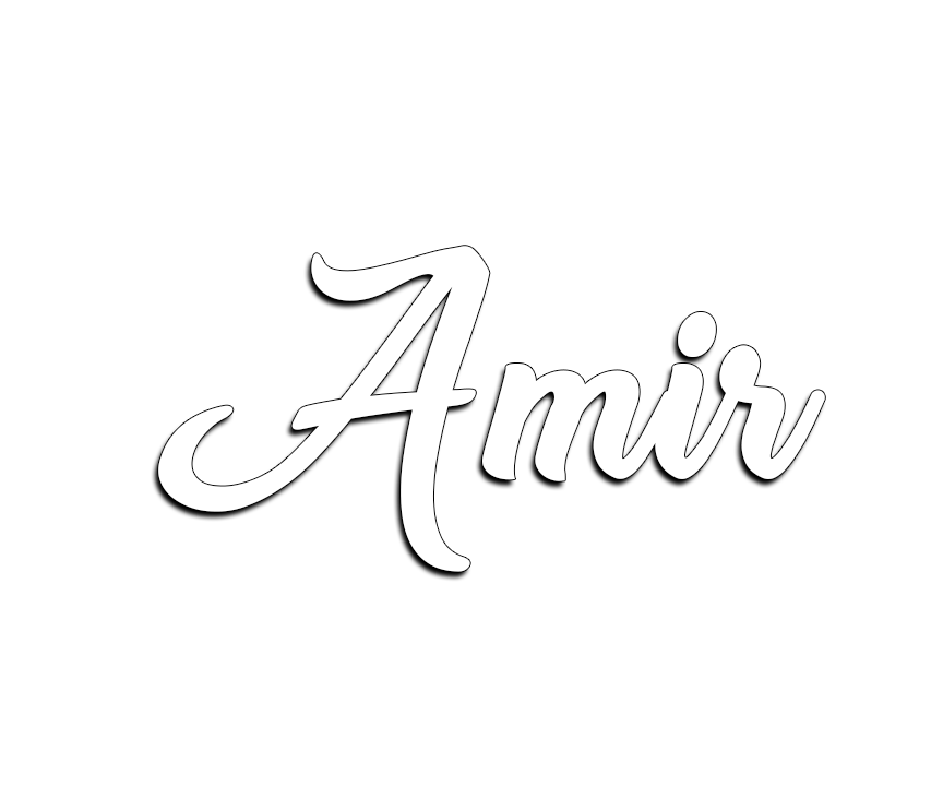 AMIR UR GLASS FONT DONE :))