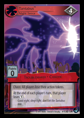MLP Tantabus, Night Terror CCG Cards | MLP Merch