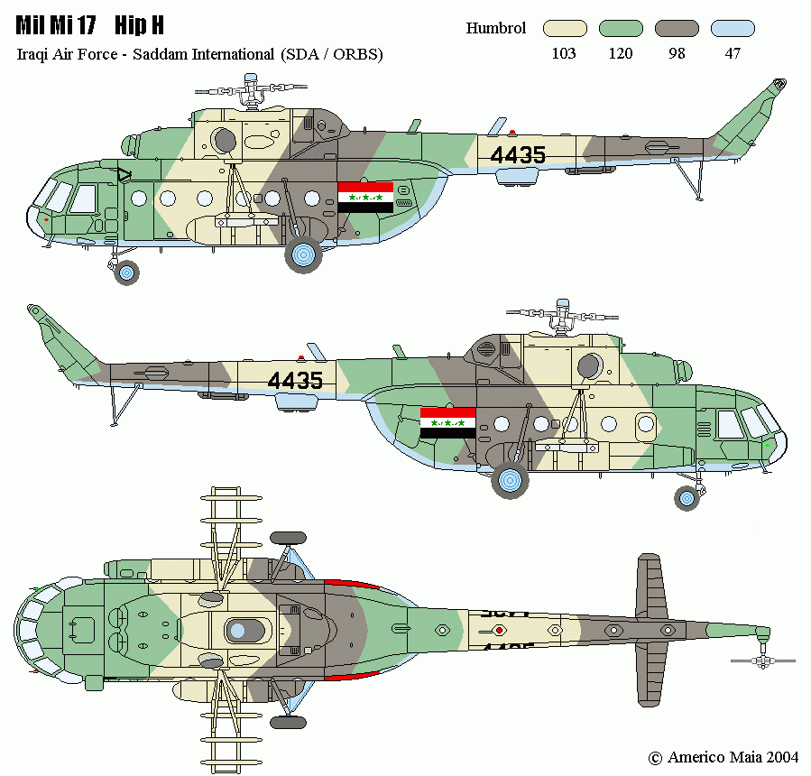القوة الجوية العراقية Iraqi air force: مي-8 طائرة كل الواجبات والظروف