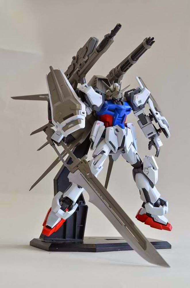 HG 1/144 Strike Gundam Assault Pack Custom Build