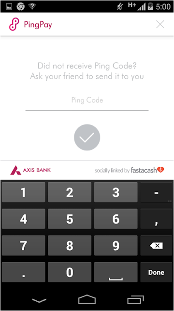 Not All Moonshine!: Presenting Ping Pay!