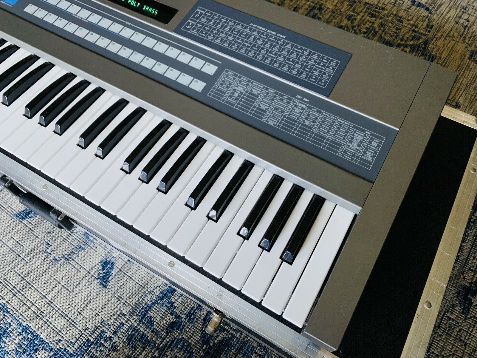 MATRIXSYNTH: Roland JX-8P Vintage Analog Synthesizer SN 626488