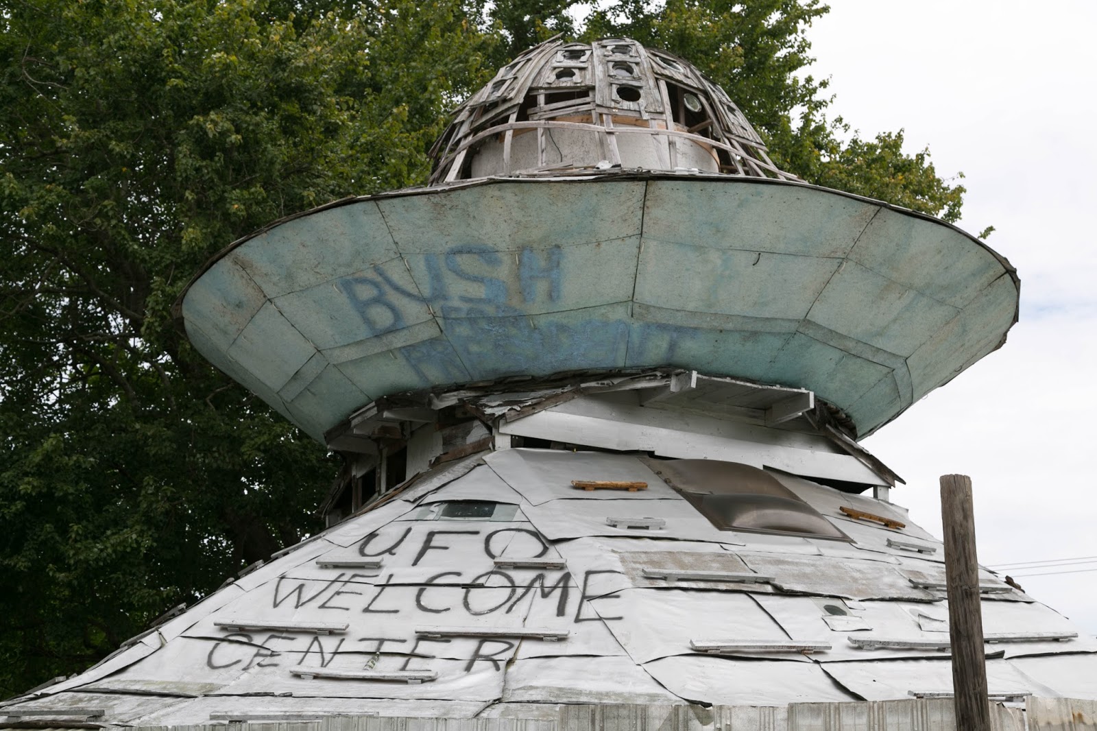 Charleston Daily Photo: UFO Welcome Center - Bowman, SC