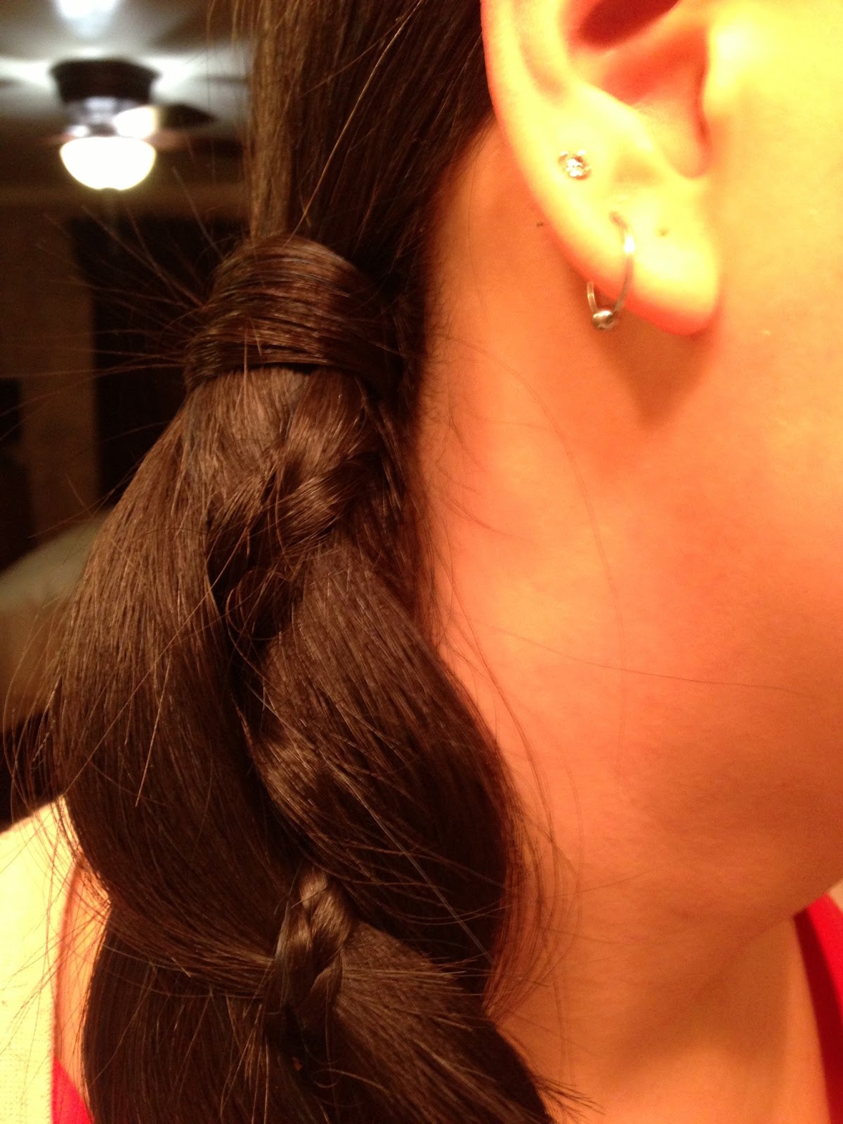 A little bit of this, A little bit of that...: Unique 4 Strand Braid ...