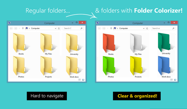 How to make windows folders colourful? | Technology we can't ignore