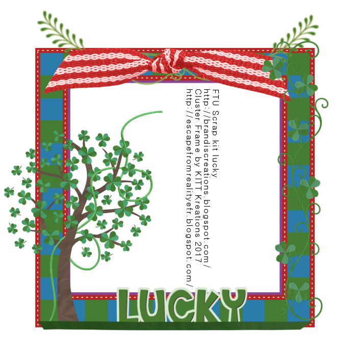 Escape From Reality Blog: FTU "Lucky" Cluster & Cluster Frames