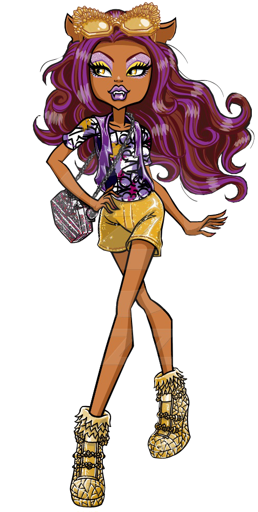 Monster high png: Clawdeen wolf