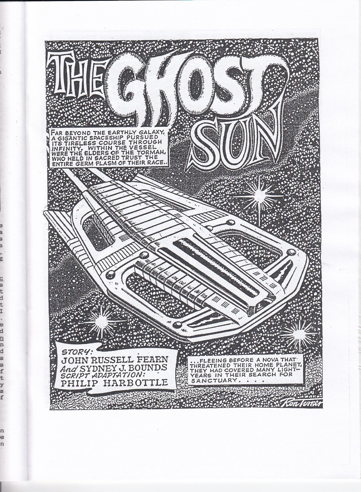 Boys Adventure Comics: Ron Turner art found in old comics fanzines (1)