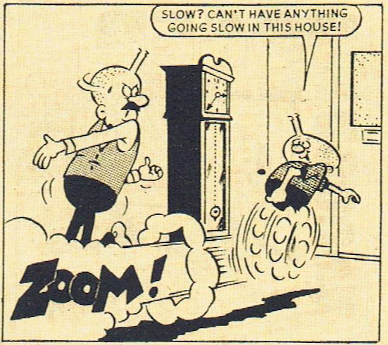 The Slipper: The Beano #1768: Half way there