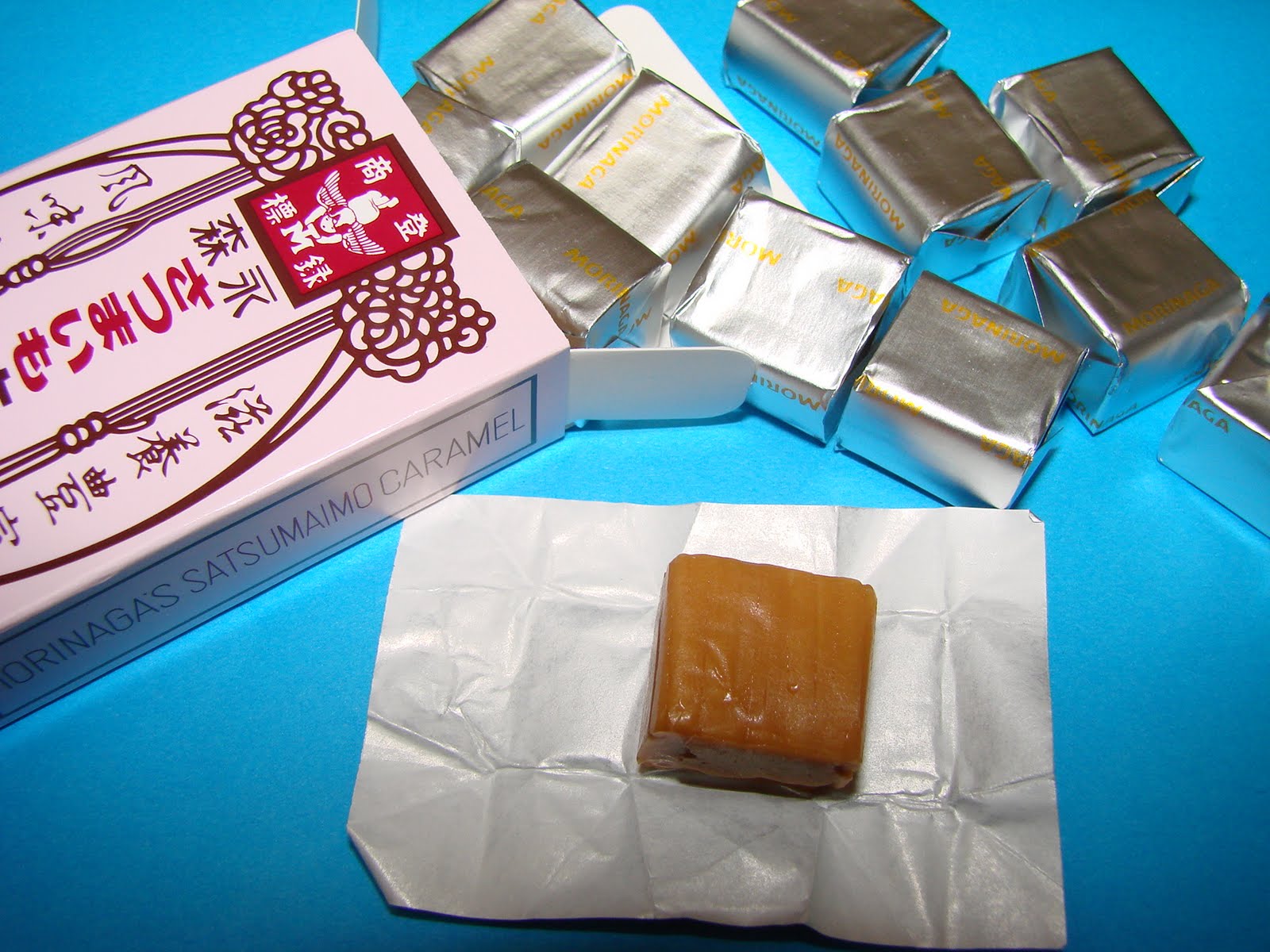 Japanese Candy: Morinaga's Satsumaimo Caramel (Sweet Potato)