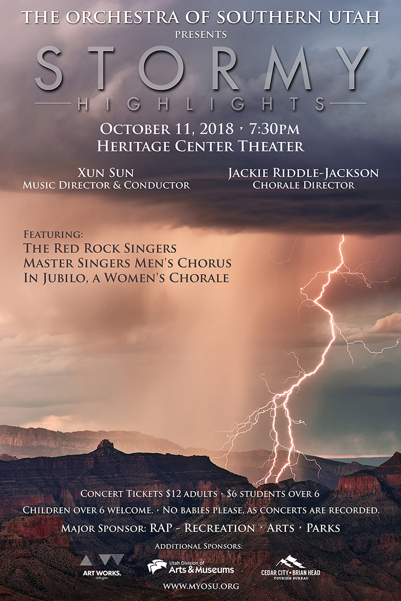 Orchestra of Southern Utah: "Stormy Highlights" Opens Orchestra Concert ...