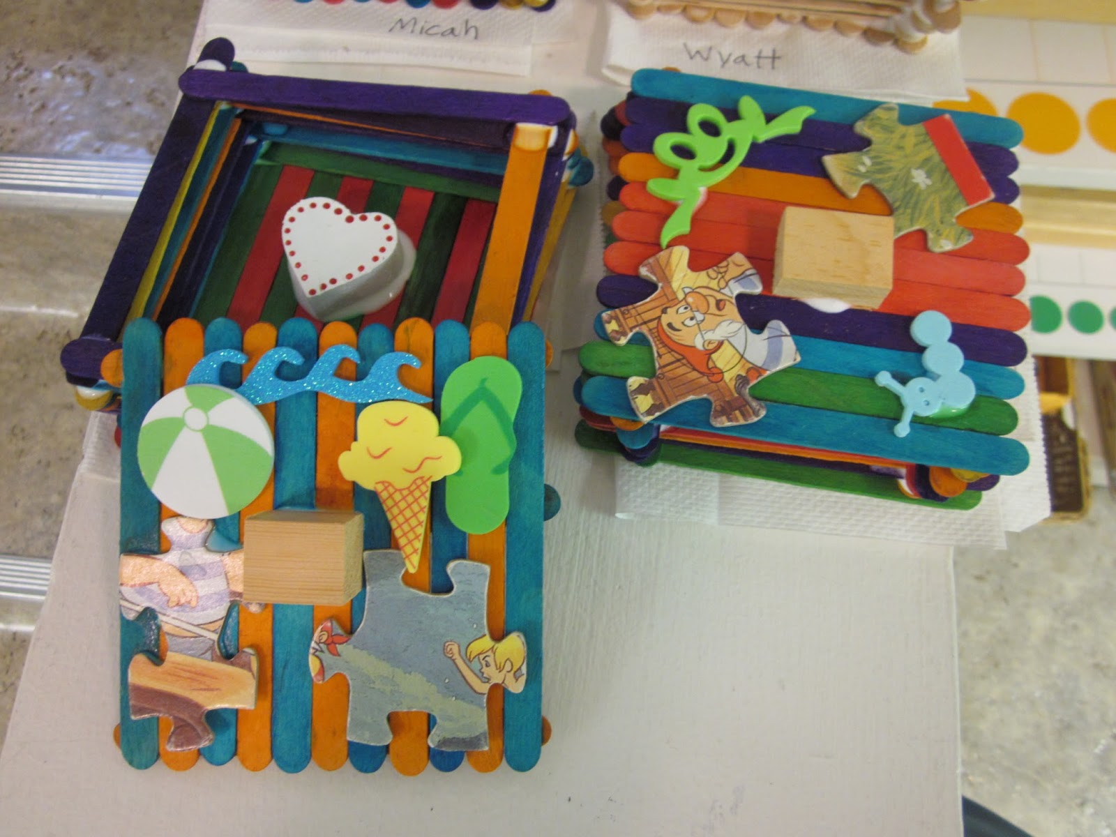 Inspired Montessori and Arts at Dundee Montessori: Craft Stick Box for ...