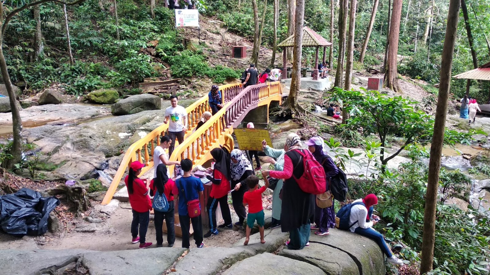 Taman Eko Rimba Kanching Waterfalls, Templer Park, Rawang, Selangor ...
