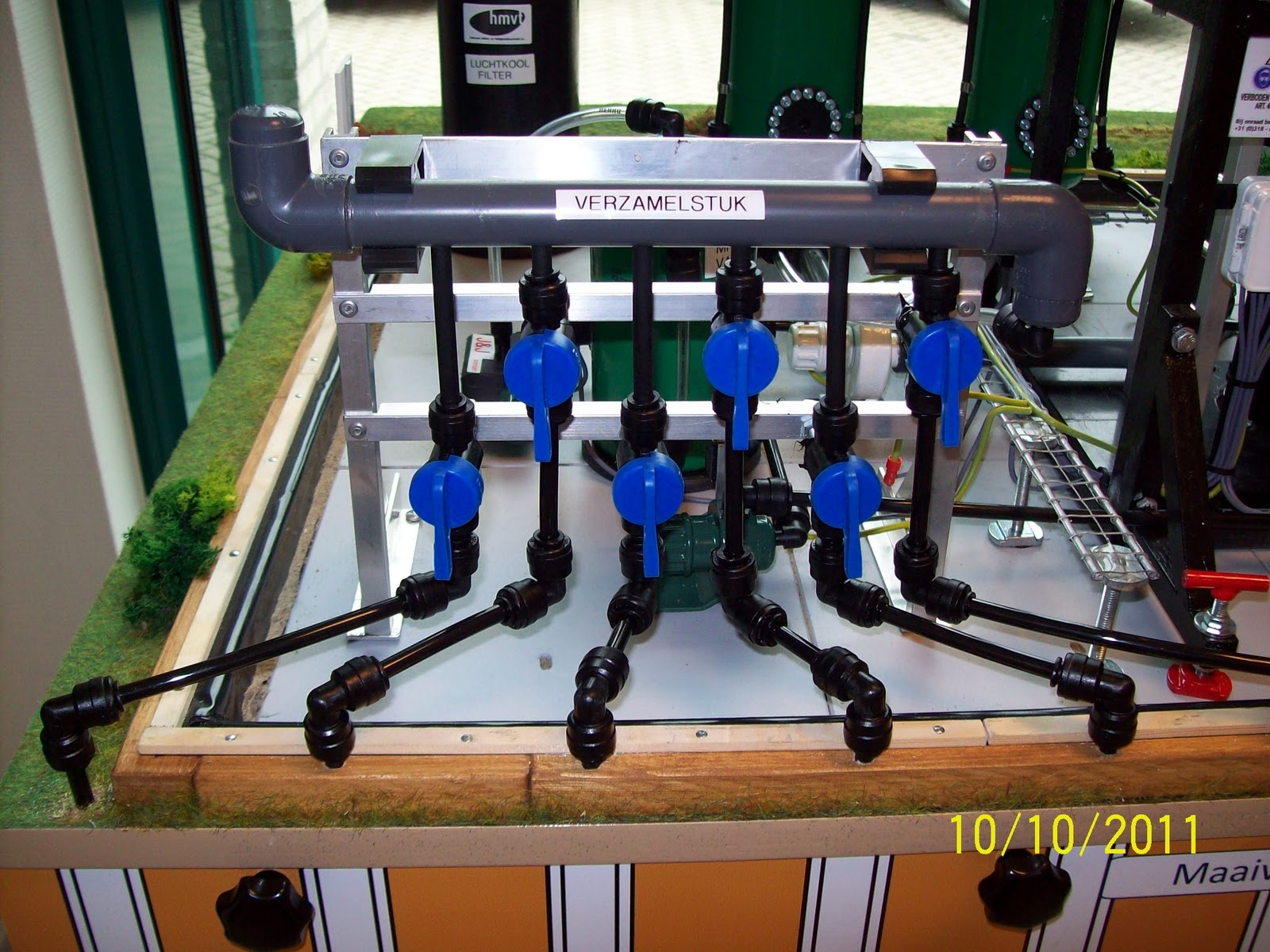 In situ bodemsanering: Maquette vertelt verhaal insitu sanering