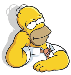 10 Pensamentos de Homer Simpson ~ Curtiu no Face